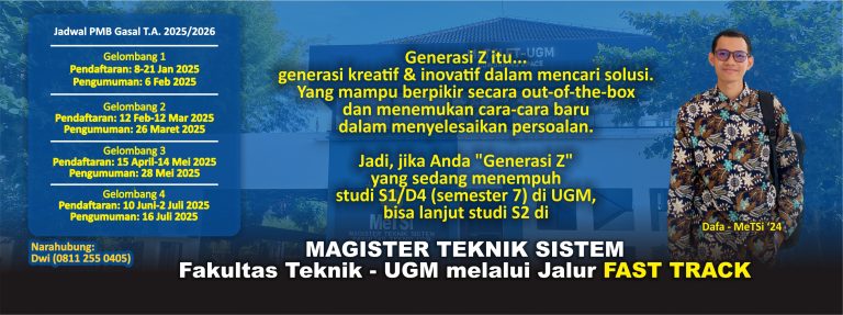 MeTSi FT UGM – Master in Systems Engineering