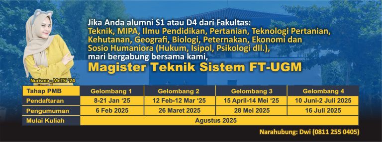 MeTSi FT UGM – Master in Systems Engineering