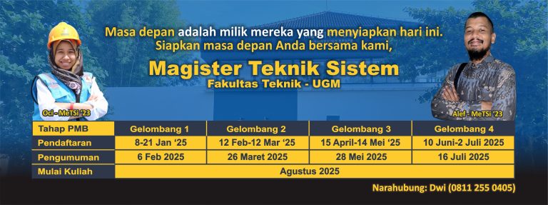 MeTSi FT UGM – Master in Systems Engineering